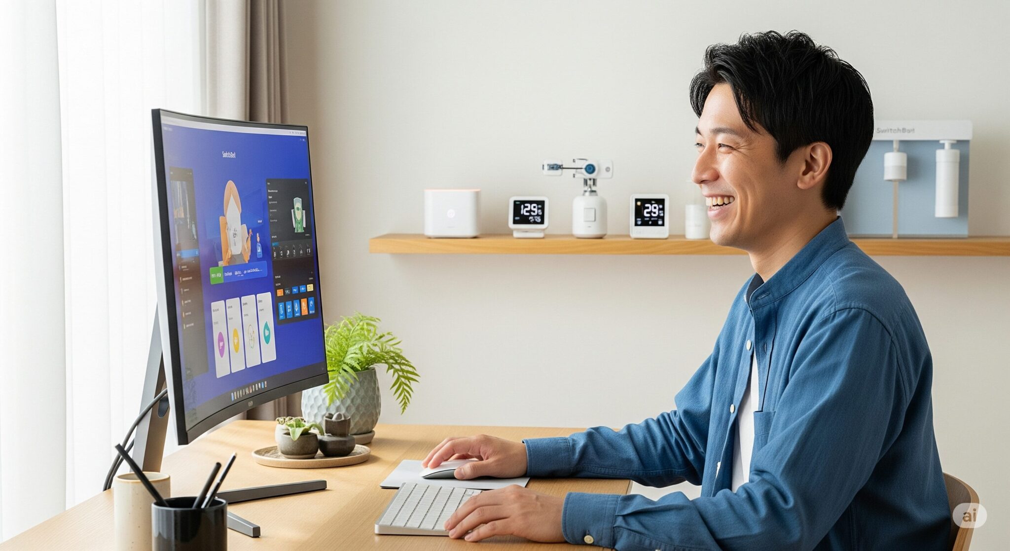 switchbotをwindows11でPC操作！設定と活用術 | パーシーのガジェブロ